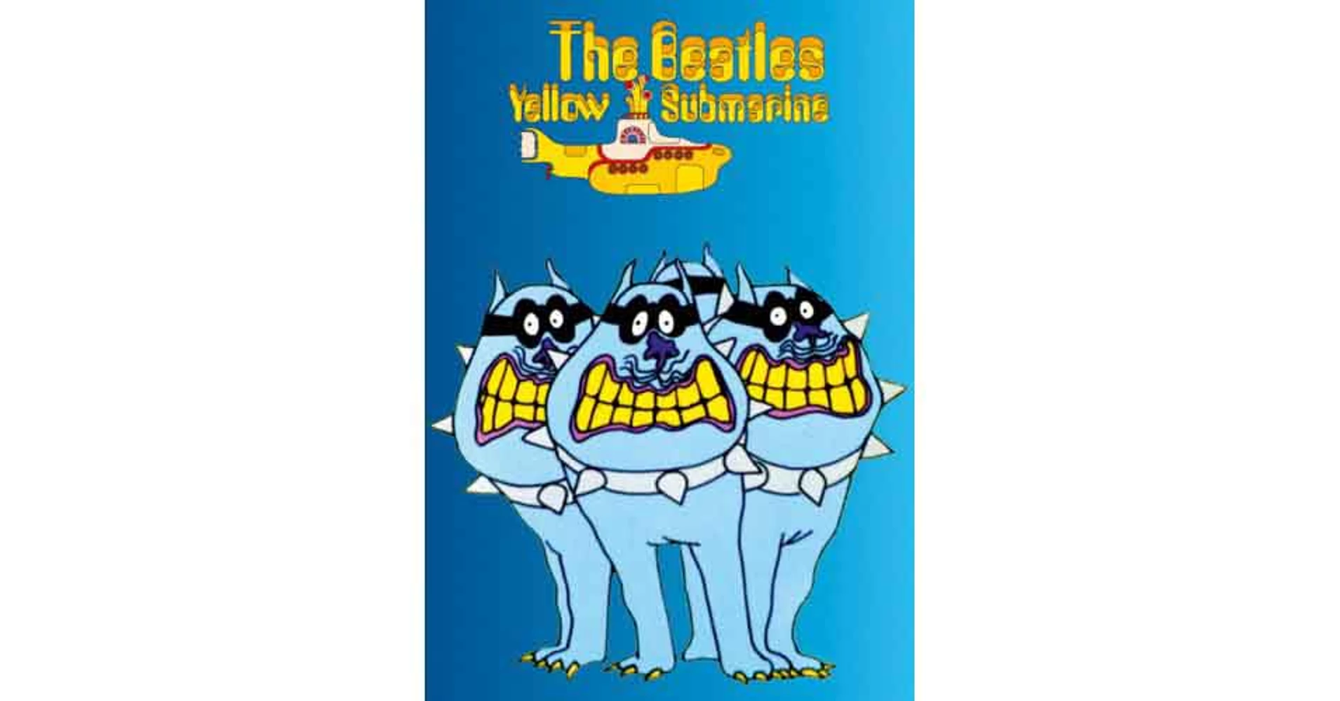 The Beatles - Yellow Submarine Bull Dogs - Képeslap - YSPC12 - Ragnarock