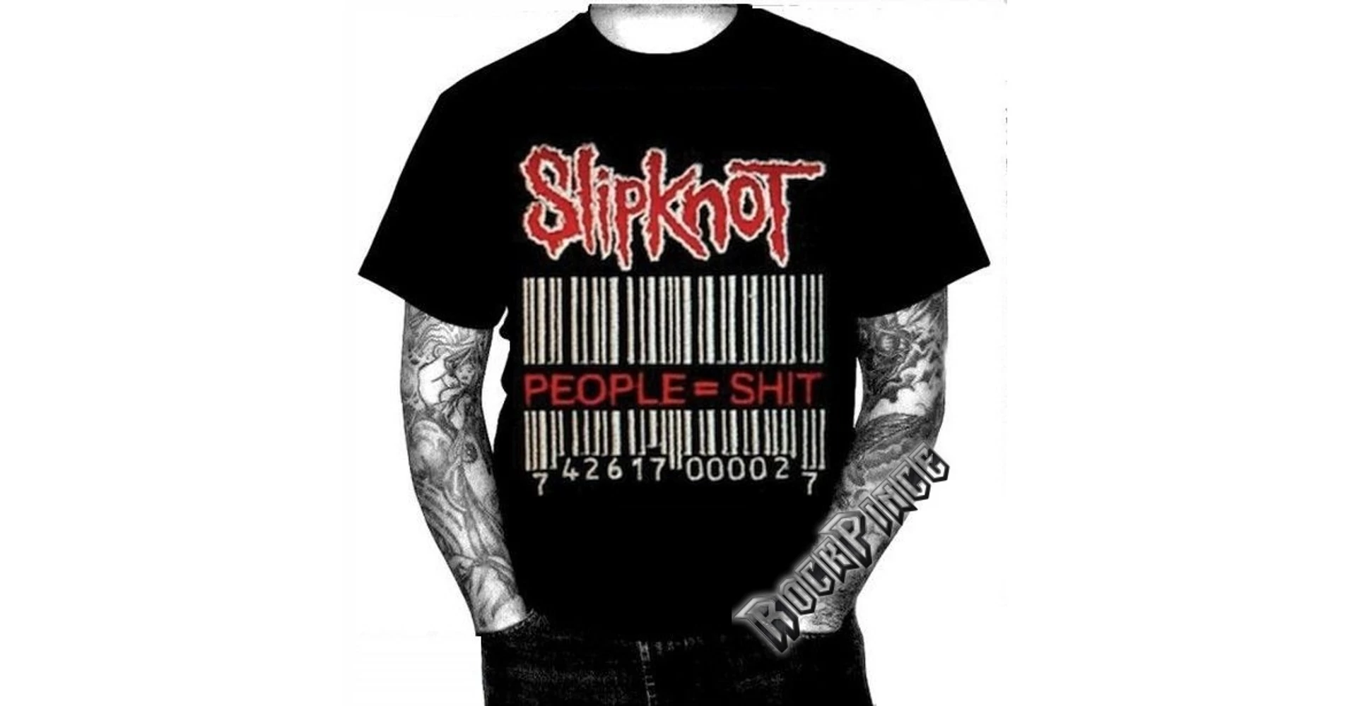 SLIPKNOT - BARCODE - UNISEX PÓLÓ - Ragnarock