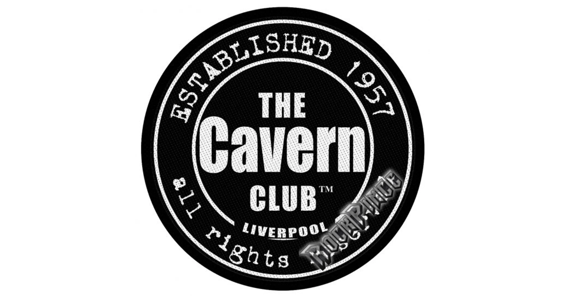The Cavern Club - Logo Black - kisfelvarró - SP2362 - Ragnarock
