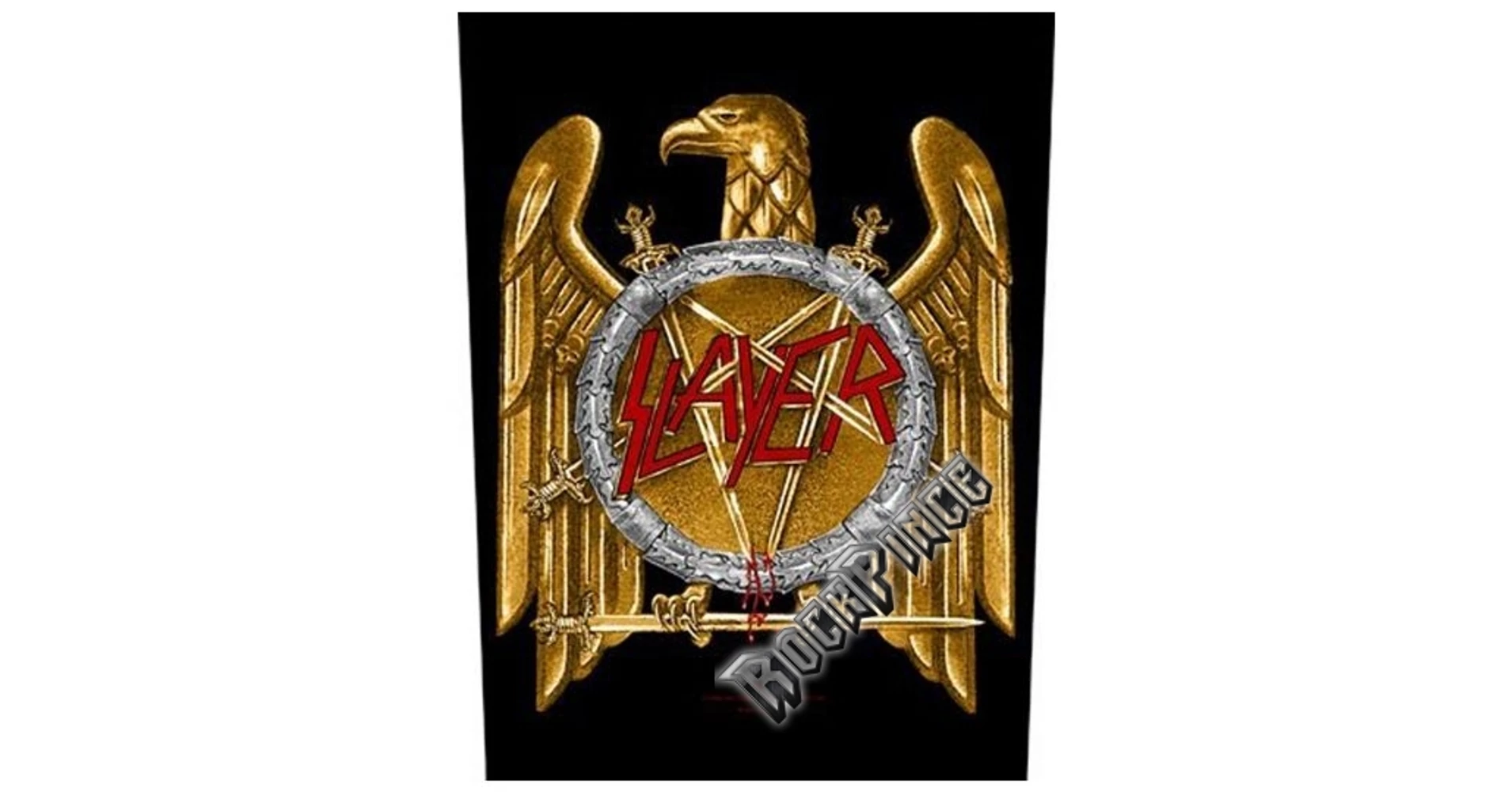 Slayer - Golden Eagle - hátfelvarró - BP674 / BP0674 - Ragnarock