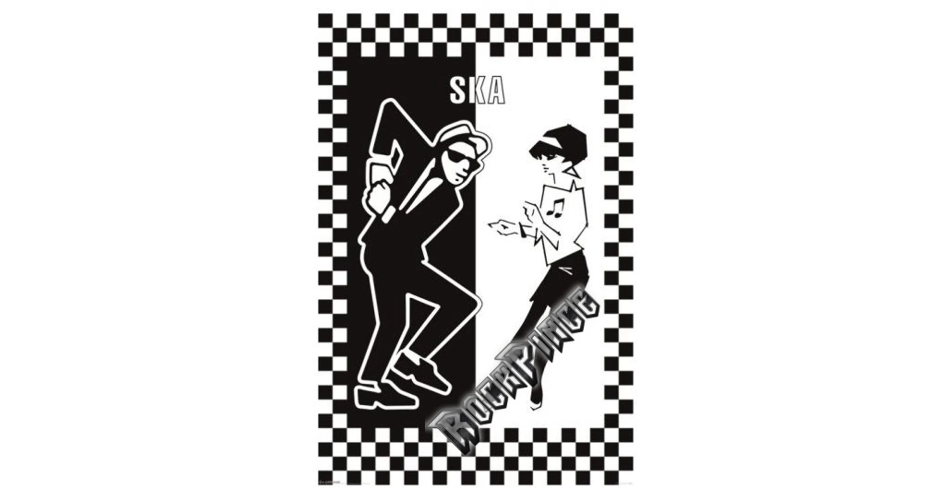 Ska Rude Boy Rude Girl - maxi poszter PP0162 - Ragnarock
