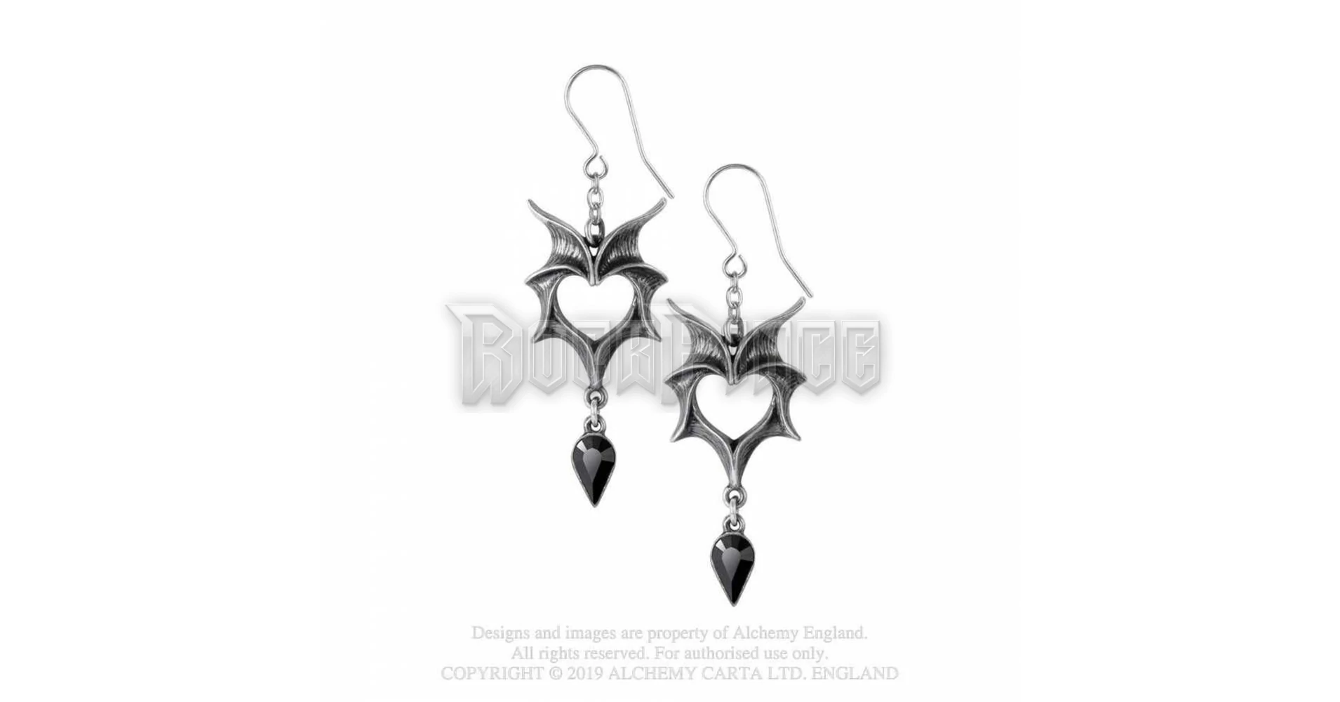 Alchemy - Love Bats - fülbevaló E425 - Ragnarock