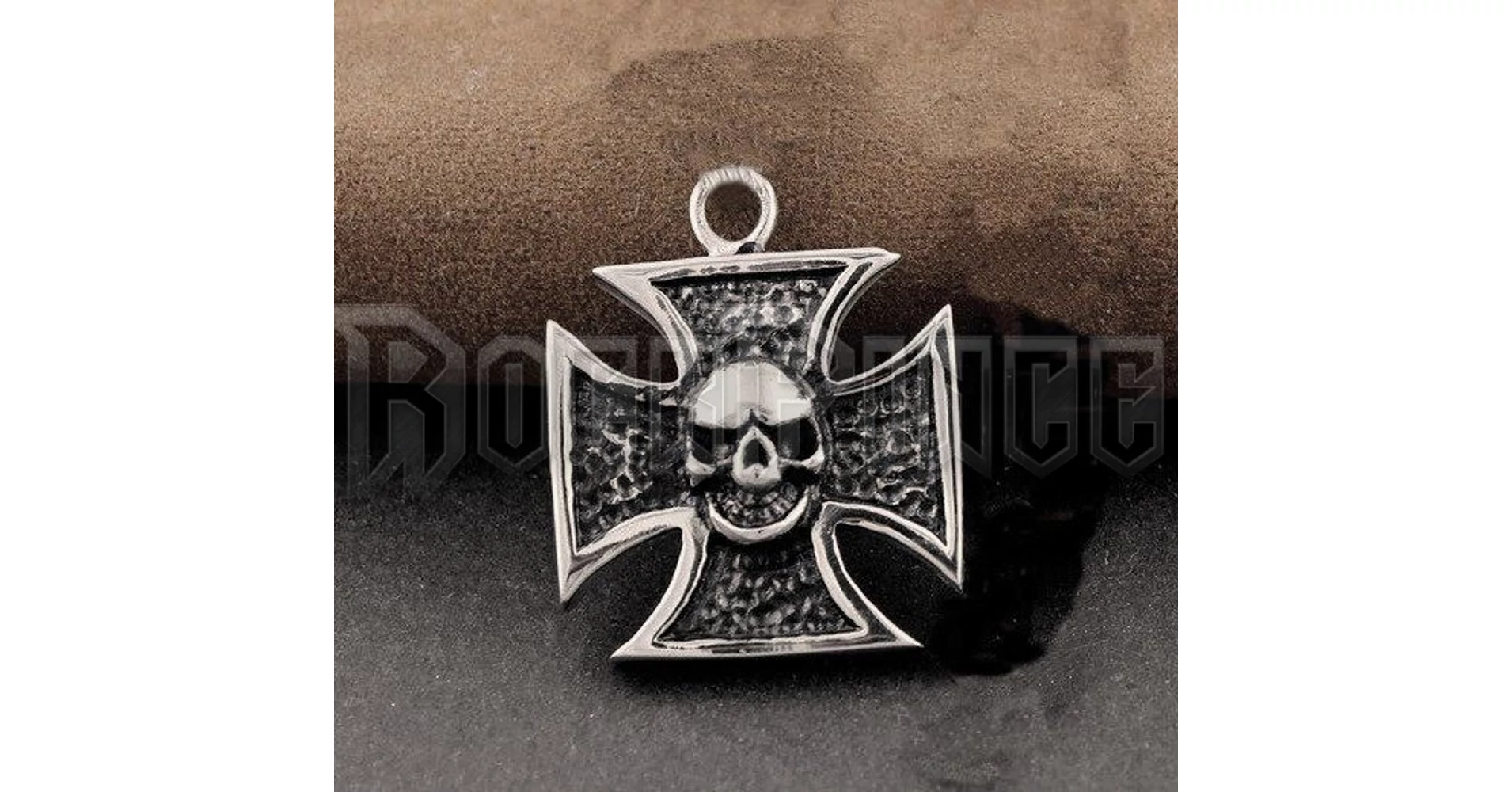 Knight Iron Cross Skull - medál - Ragnarock