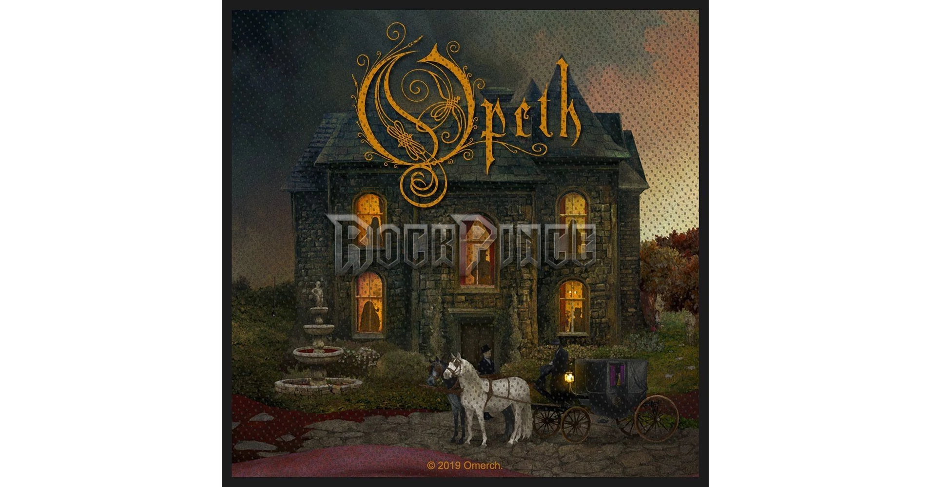 Opeth - In Caude Venenum - Kisfelvarró / Folt - SP3077 - Ragnarock