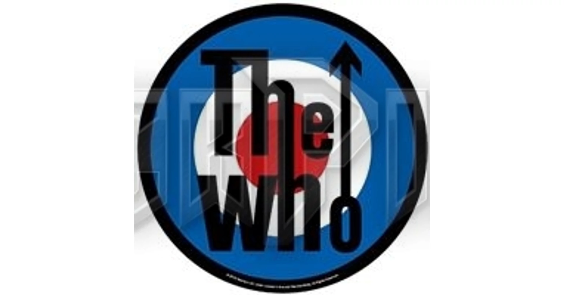 THE WHO - TARGET - hátfelvarró - BP1100 - Ragnarock