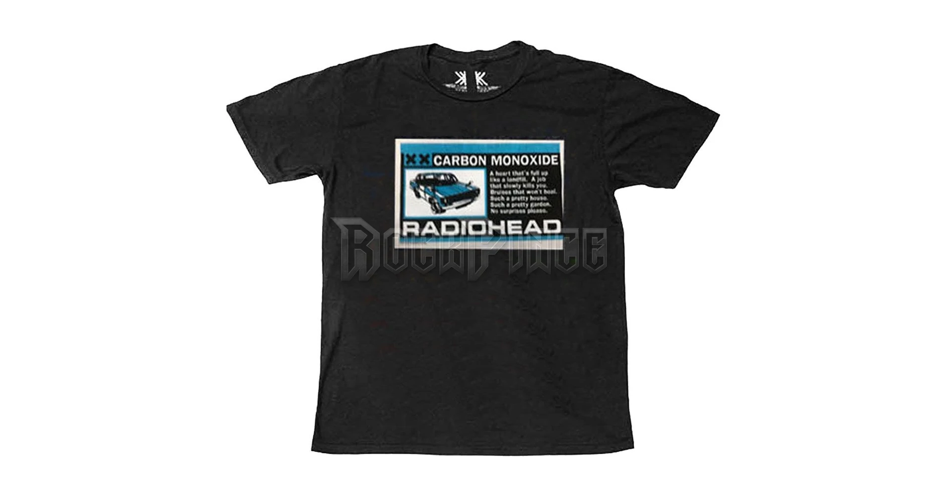 RADIOHEAD - CARBON PATCH - unisex póló - RHTS02MB - Ragnarock