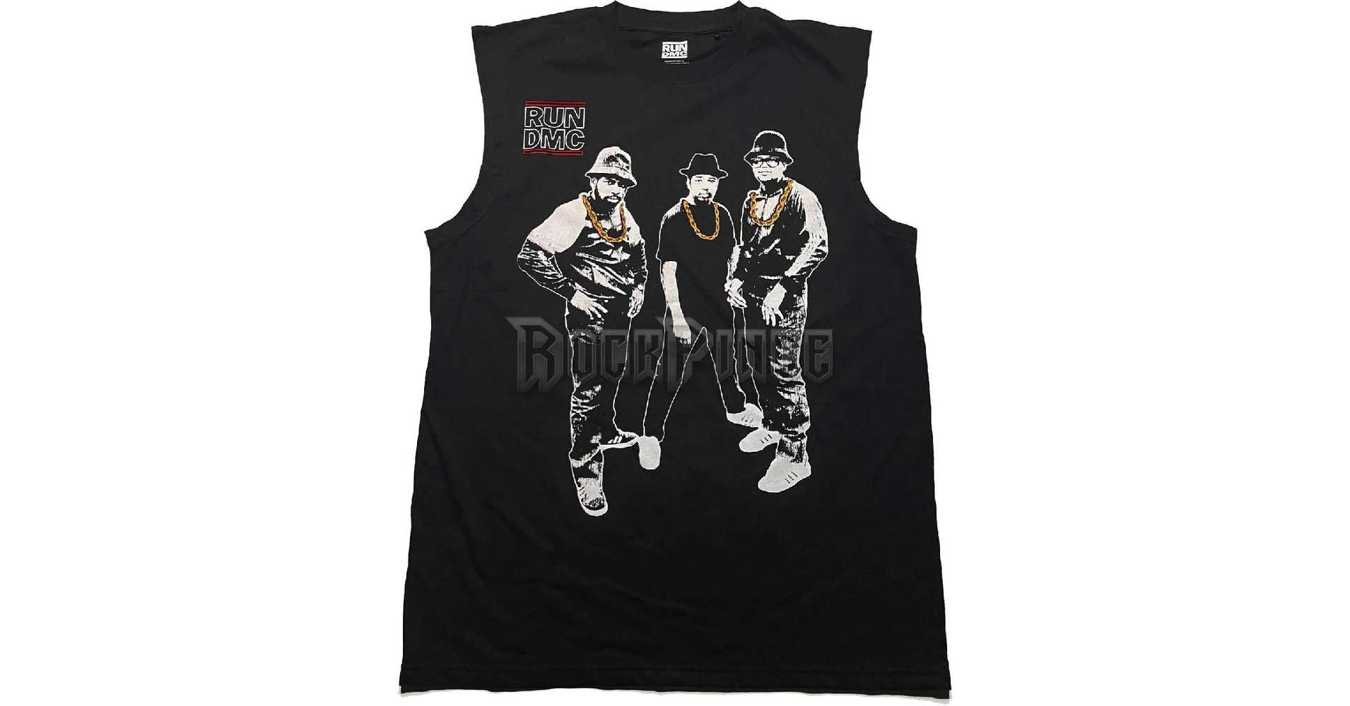 Run DMC - Gold Chains Photo - unisex trikó - RDMCTANK25MB - Ragnarock