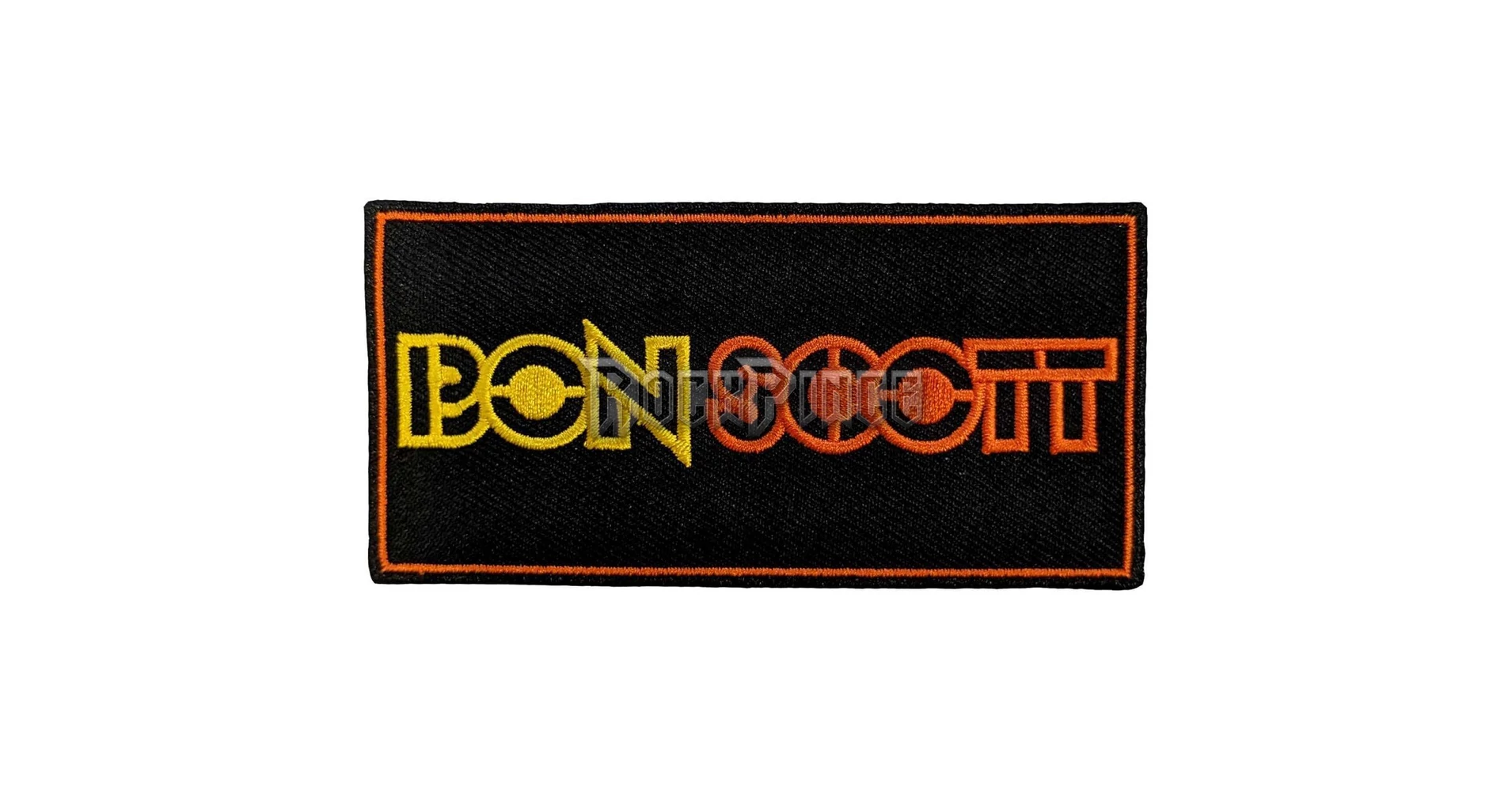 Bon Scott - Logo - kisfelvarró - BONPAT01 - Ragnarock