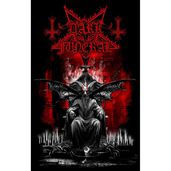 Dark Funeral - Baphomet - Textil Poszter - TP355 - Ragnarock